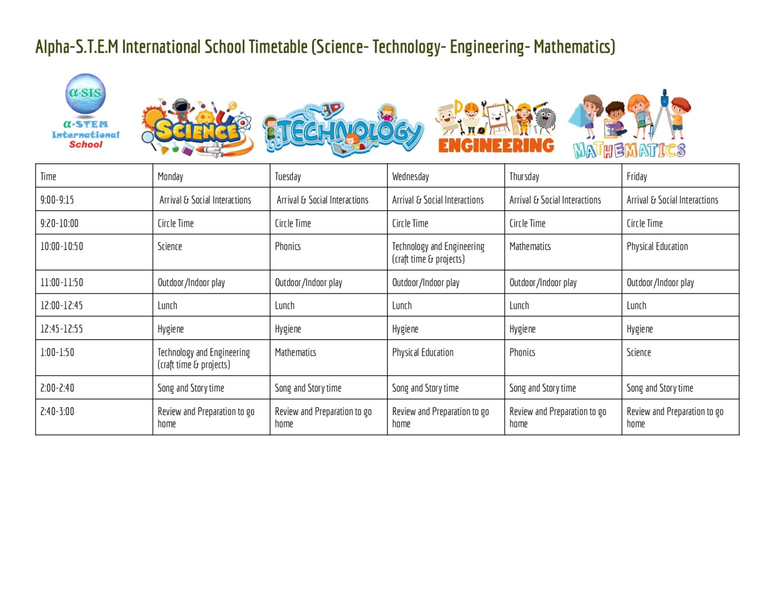 α-SIS（Alpha STEM international school） - カラン認定英会話教室α-ECO（アルファエコ）